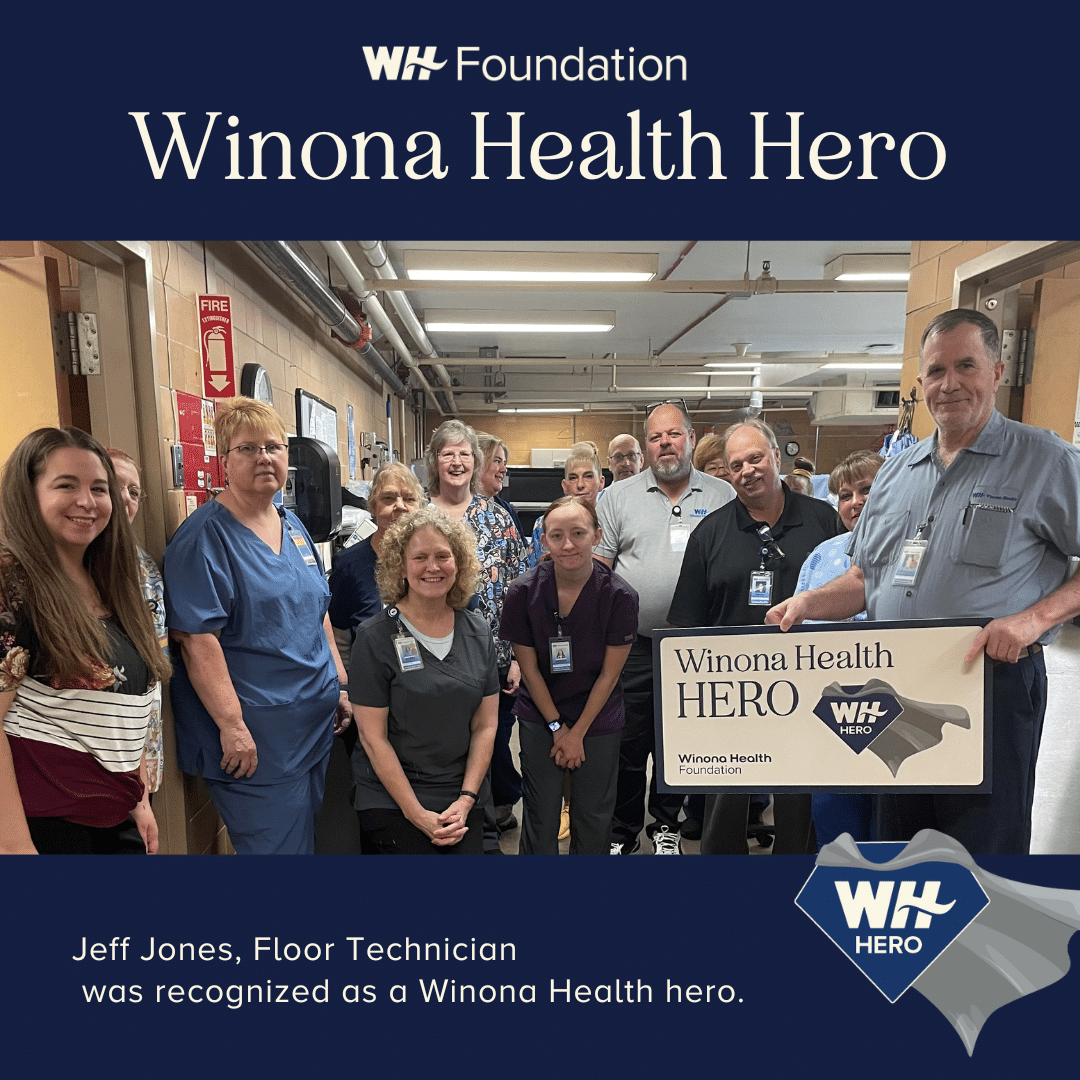 We Appreciate You, Jeff! - Winona Health
