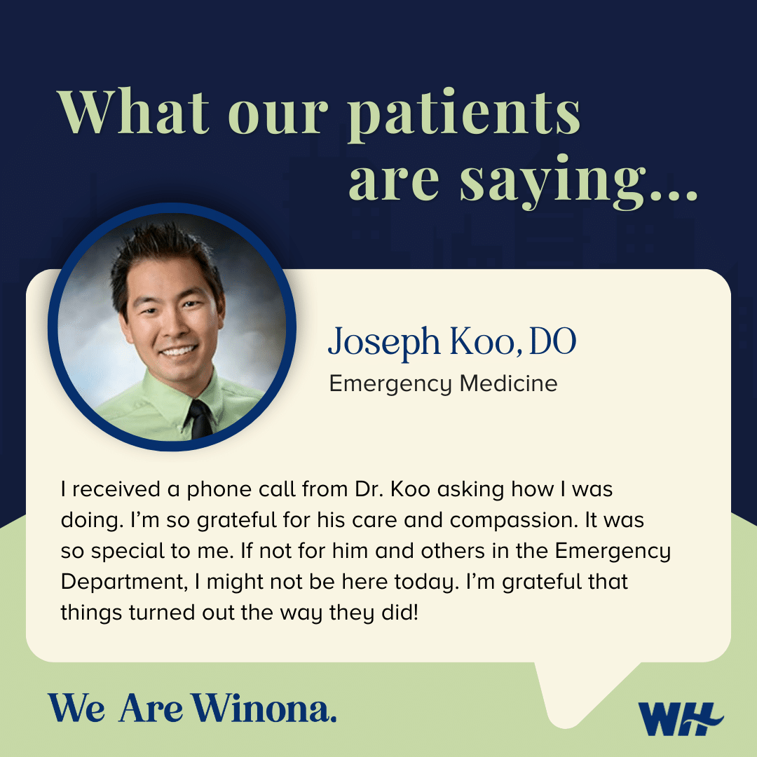 Emergency Care: Grateful Things Turned Out The Way They Did! - Winona ...