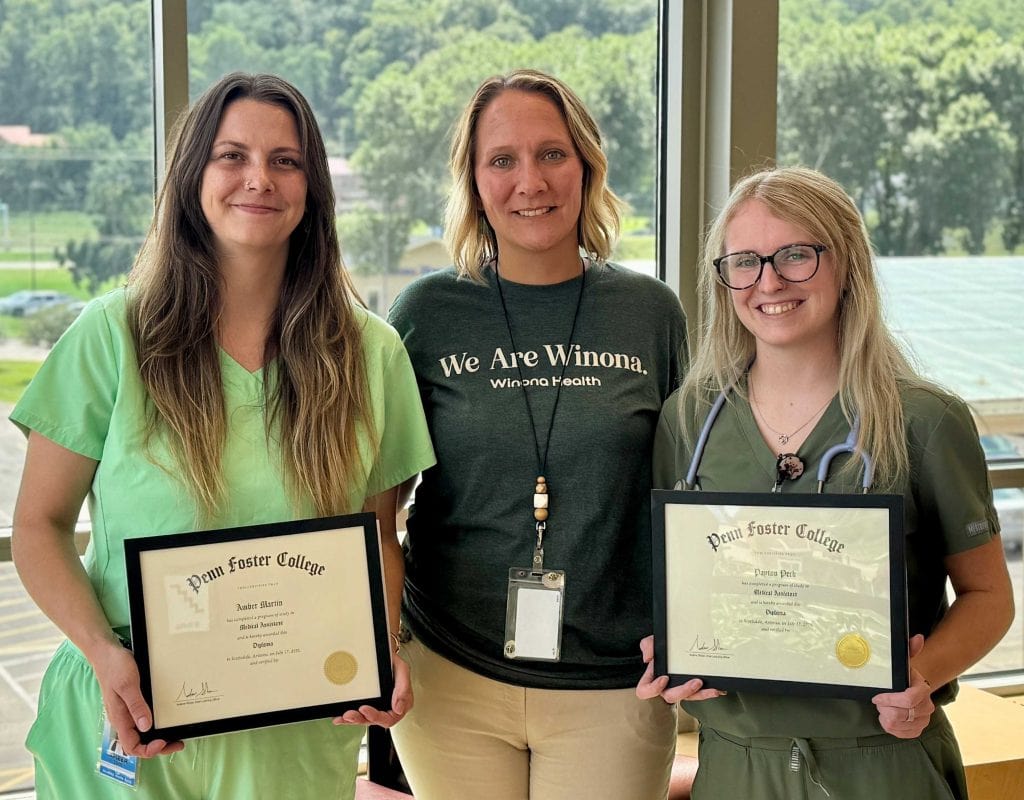 Celebrating Our First CMA Program Graduates - Winona Health